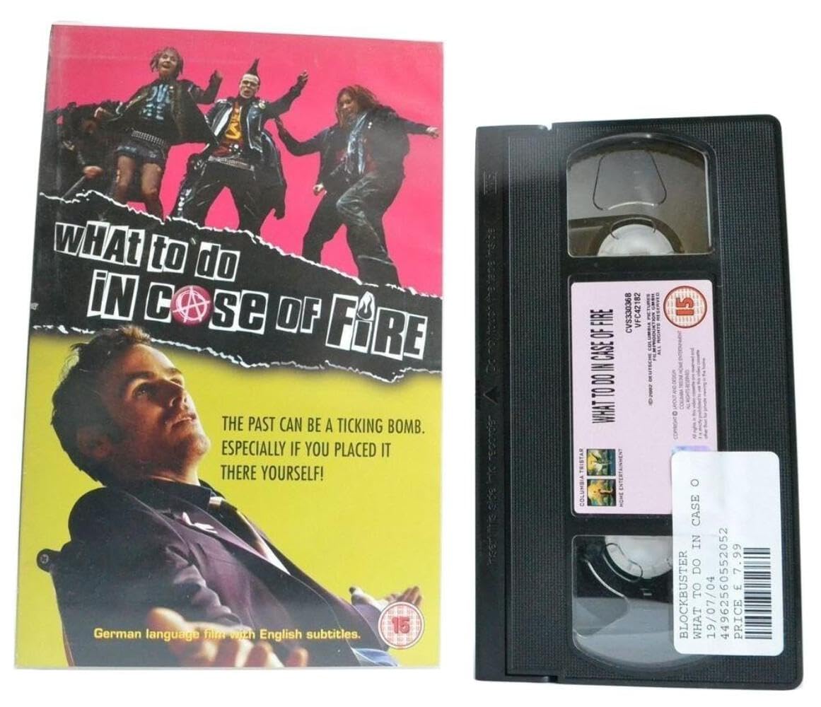 What To Do In Case Of Fire: Was Tun, Wenn's Brennt? [Eng Subs] Cult Anarchy - VHS