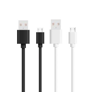 sguuvay 6.6 ft micro-usb charging cord cables for samsung galaxy tab a 10.1" (2016), tab e, tab a 9.7" 7.0" 8.0", tab 4/3 tab s 8.4”/10.5” sm-t280/550/580/350/377/290/800 charger cable cords-2 pcs