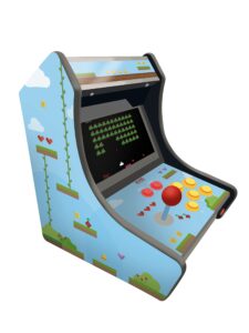 vilros tabletop retro arcade cabinet with 10" hd display - compatible with raspberry pi