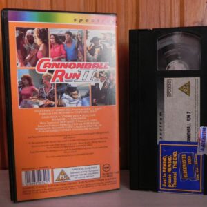 Cannonball Run 2 [Spectrum]: Automobile Racing Action - Burt Reynolds - Pal VHS