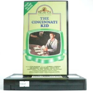 The Cincinnati Kid- Steve McQueen - High Stakes Poker - Ex Rental - Pre Cert VHS