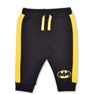 Warner Bros. The Flash, Superman, and Batman Baby Boys Short Sleeve Bodysuit and Pants Set for Newborns and Infants