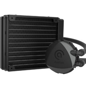 645LT SFF AIO CPU Cooler from Asetek, High Performance 92mm All-in-One Water Cooler Tailored for Small Form Factor Builds; Dan Cases A4-SFX Certified; 2-Year Warranty