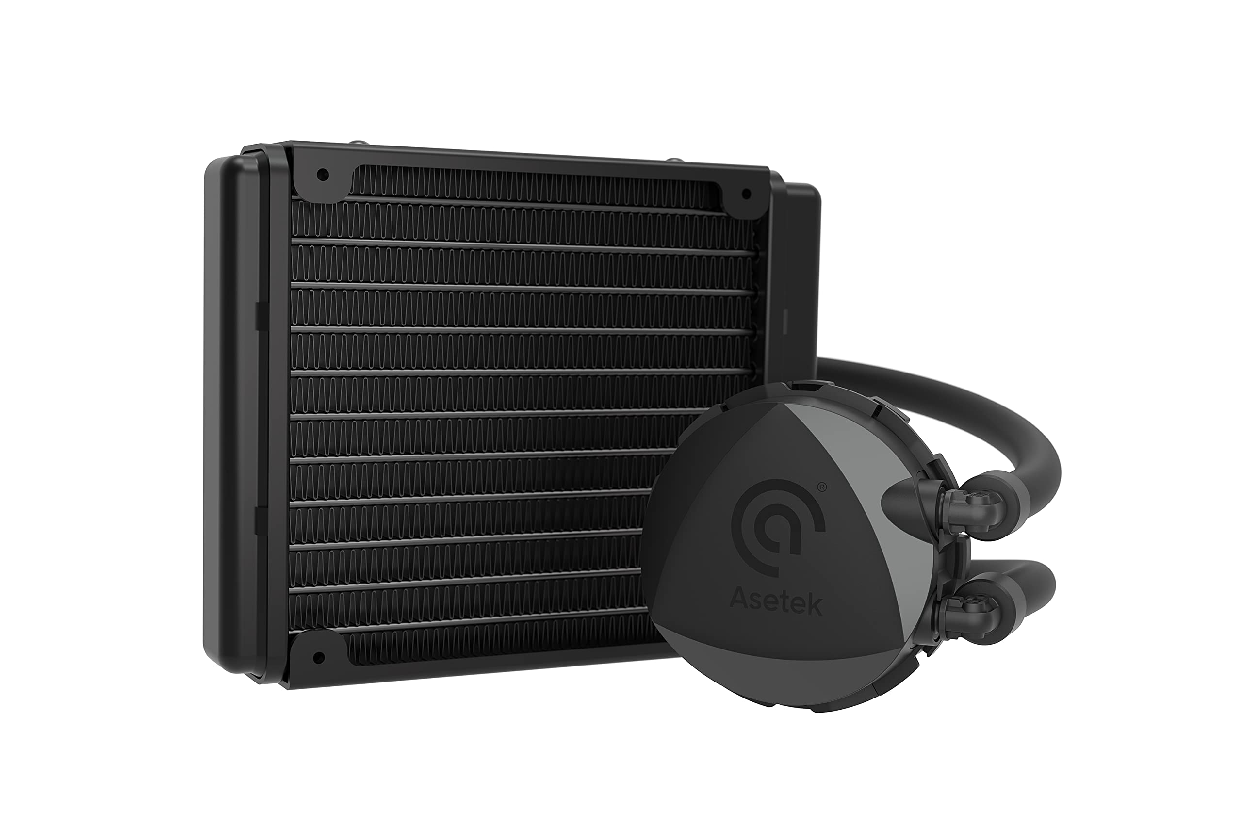 645LT SFF AIO CPU Cooler from Asetek, High Performance 92mm All-in-One Water Cooler Tailored for Small Form Factor Builds; Dan Cases A4-SFX Certified; 2-Year Warranty