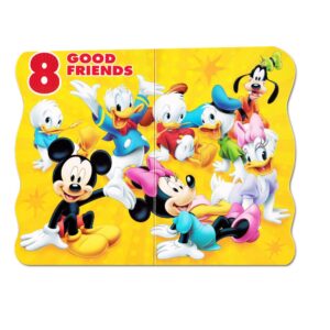 Disney Mickey Mouse Bedtime Stories 10 Book Bundle for Toddlers 1-3 - Disney Board Books for Kids Featuring Mickey, Minnie, Lion King, and More