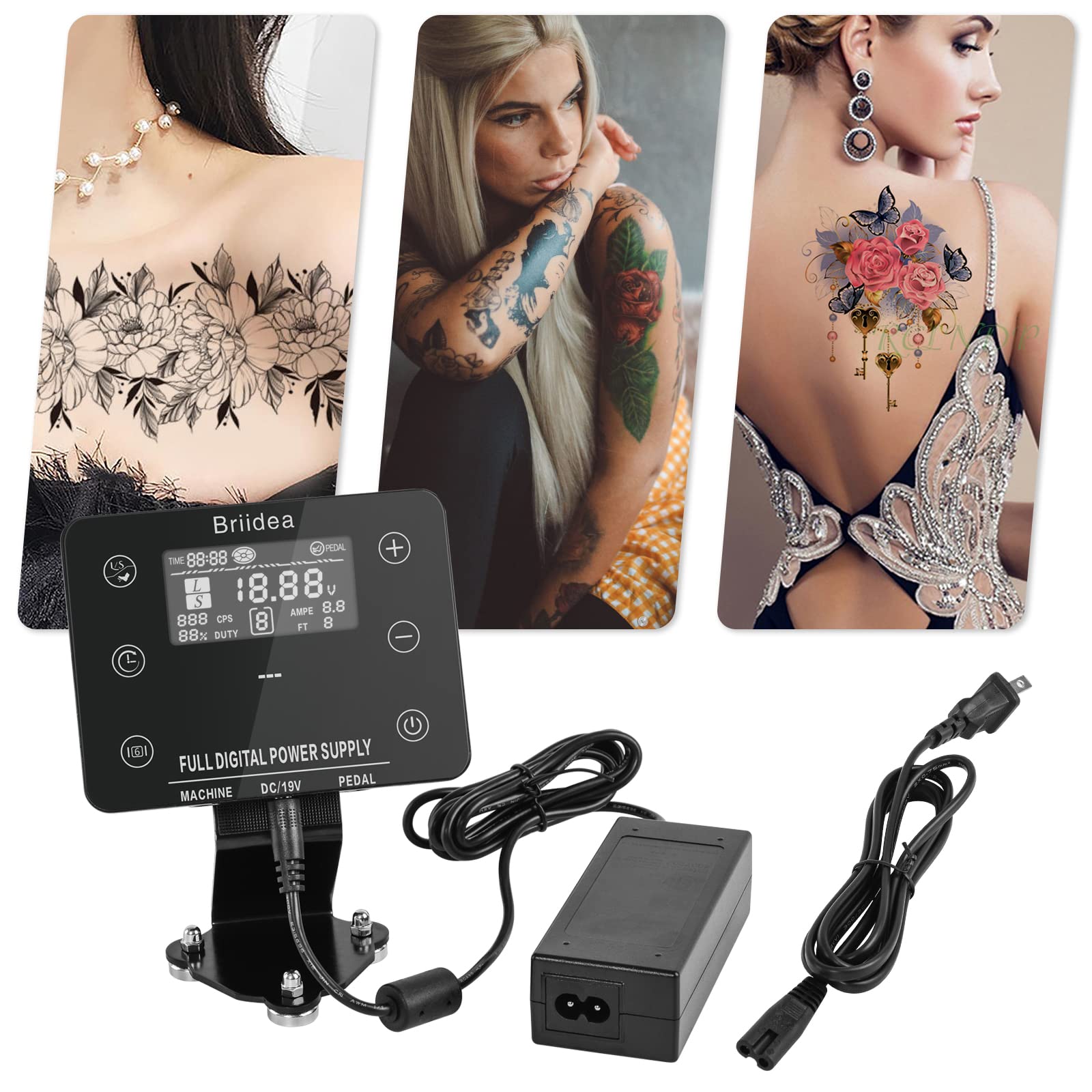 Briidea Professional Artist Power Supply with LCD Touch Screen, Easy to Program