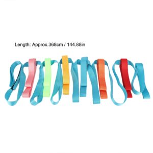 Children Safety Walking Rope, Light Toughness Anti?Lost Safety Walking Rope for Kids Daycare Toddlers (Colorful)