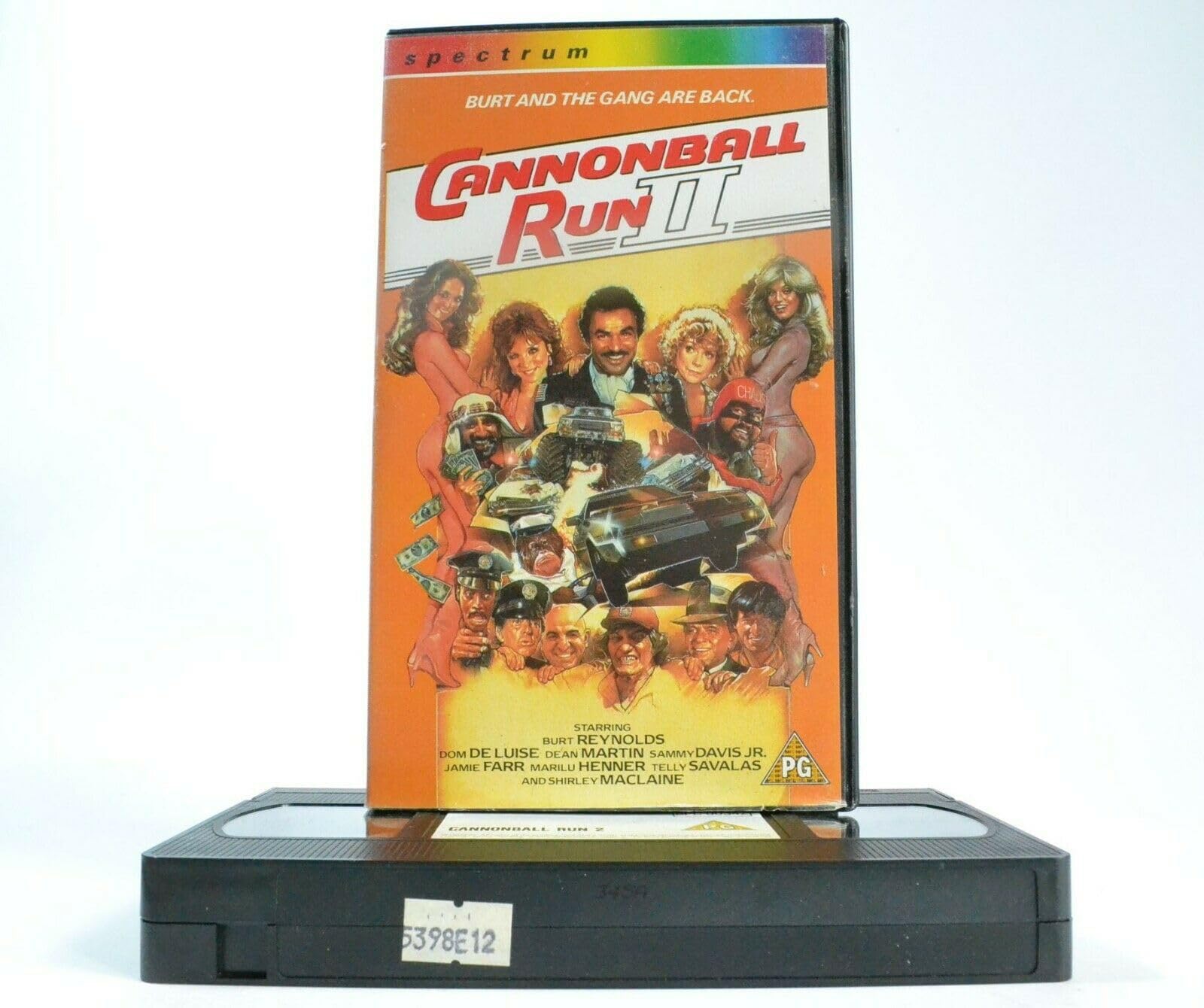 Cannonball Run 2 [Spectrum]: Automobile Racing Action - Burt Reynolds - Pal VHS