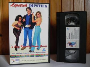 lipstiek dipstiek - ster-kinekor home video - comedy - large box - pal vhs