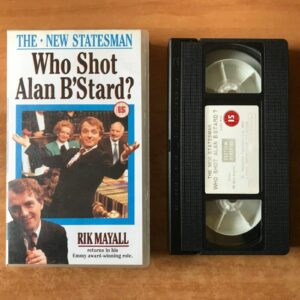 who shot alan b'stard? - rick mayall - the new statesman - castle hendring - vhs