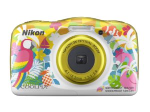 nikon digital camera coolpix w150 waterproof w150rs resort (international model), blue (renewed)