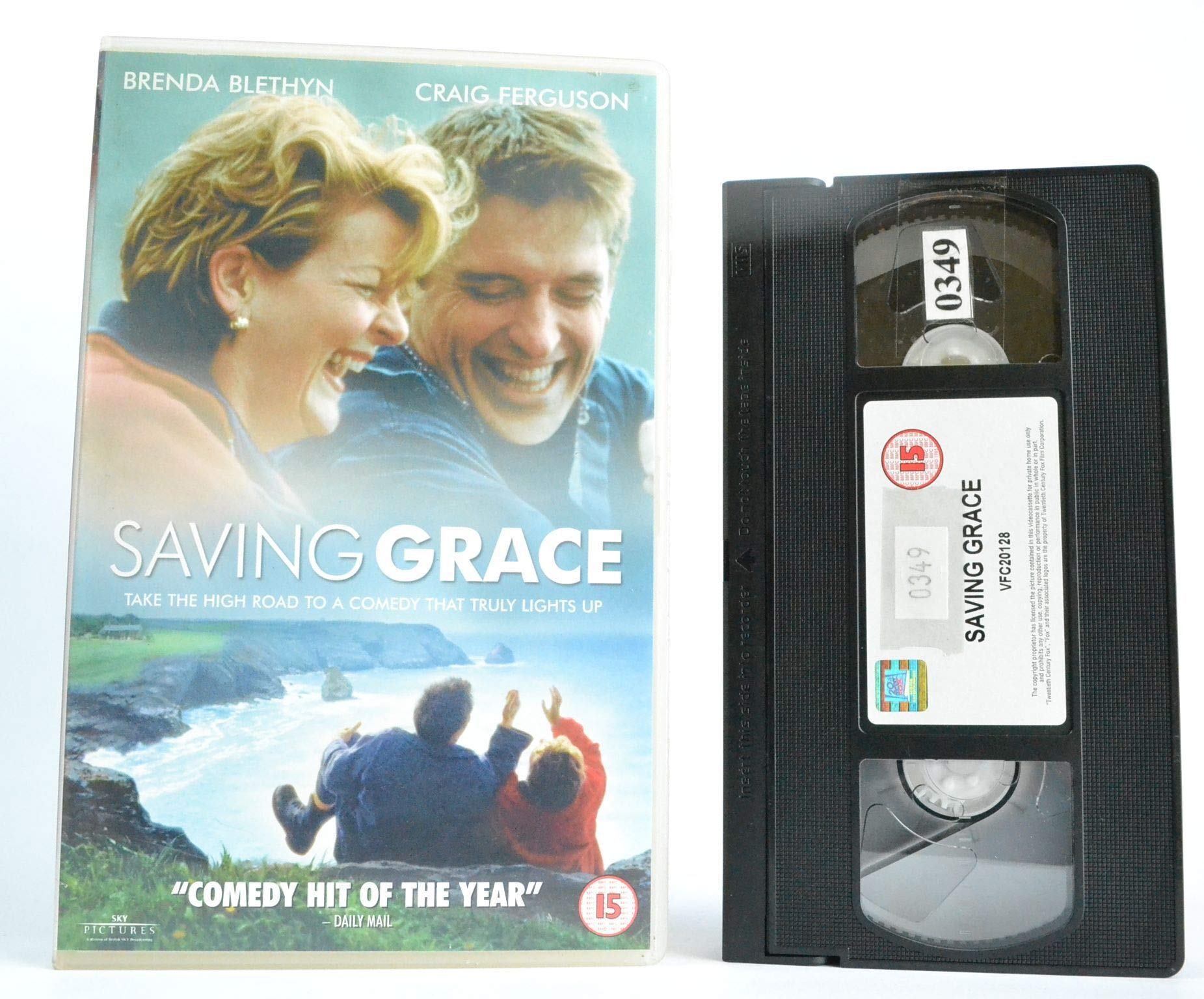 Saving Grace: Made For Sky Pictures T.V. - Brenda Blethyn - (1999) Ex-Rental VHS