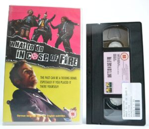 what to do in case of fire: was tun, wenn's brennt? [eng subs] cult anarchy - vhs