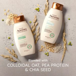 Aveeno Plant Protein Blend Conditioner, for Strong Healthy-Looking Hair, 12 fl oz