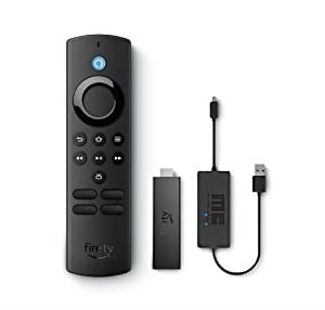 Amazon Fire TV Stick Lite Essentials Bundle with USB Power Cable