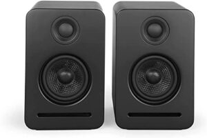 platin monaco satellite speakers - wireless speakers compatible milan & monaco surround sound systems - expands home theater system up to 7.1 channels - (set of 2)