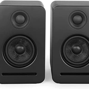 Platin Monaco Satellite Speakers - Wireless Speakers Compatible Milan & Monaco Surround Sound Systems - Expands Home Theater System Up to 7.1 Channels - (Set of 2)