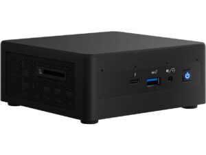 intel panther canyon nuc 11 performance mini pc kit, core i7-1165g7 2.8ghz - ram, storage and os not included