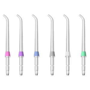 Replacement Heads for Waterpik, Replacement Picks for Water Pik Water Flosser (6 Classic Jet Tips)