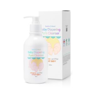 organic baby diaper area wash│diaper rash cream│baby bottom spray alternative│baby wipes│baby shampoo│hypoallergenic│baby diapering pure cleanser 10.14 fl.oz