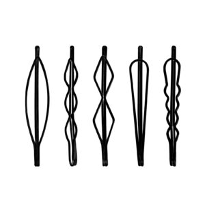 yeepsys 5 pieces geometric metal hair clips minimalist dainty hair barrettes metal hair accessories for women headwear accessories, 5 styles