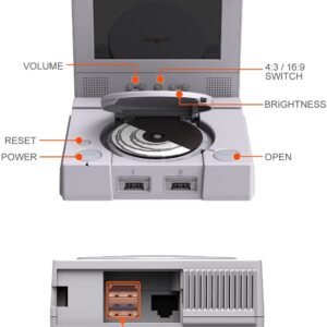 RETROFLAG PiStation CASE, Raspberry Pi 4 Case with Cooling Fan and 3pcs Raspberry Pi 4 Heatsinks for Raspberry Pi 4 Model/Pi 4B (Pi 4 Case)