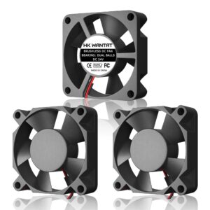 3pcs hkwantat dual ball bearings brushless dc cooling 35mm fan 24v 3510 35x35x10mm 2-pin