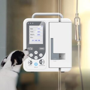 CONTEC Veterinary IV Infusion Pump Portable Machine with LCD Display,Volumetric High Infusion Accuracy