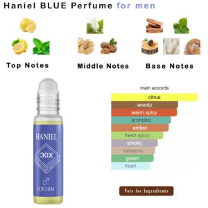 Haniel Pheromone Perfume Oil For Men Good Scent To Hold Attention,Roll on Model Intense Sensuality Masculinity that seduced without cause