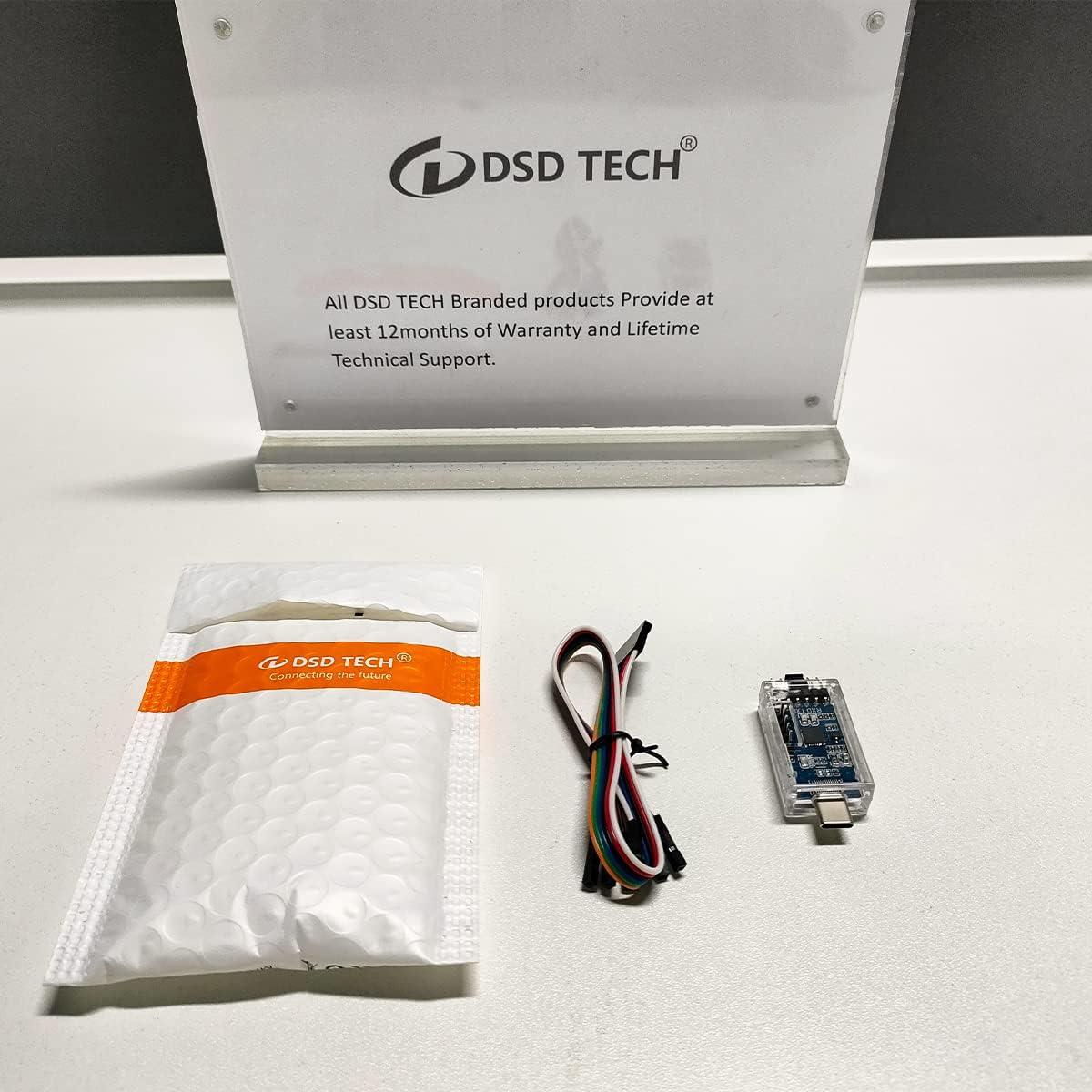 DSD TECH SH-U09B3 USB Type C to TTL Serial Adapter with CP2102N Chip