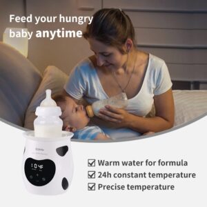 Baby Bottle Warmer for Breastmilk | Fast Water Warmer for Baby Formula | Easy-to-use Portable Bottle Warmer | BOLOLO Baby Water Warmer with Precise Temperature Control, Large Diameter, BPA-Free