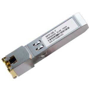 1000base-t copper sfp, sfp to rj-45 100m transceiver module, for cisco glc-t compatible（1000base-t）