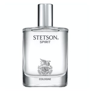 stetson spirit - cologne spray for men - woody, earthy, and casual aroma with fragrance notes of mandarin leaf, clary sage, and warm amber- 1.7 fl oz