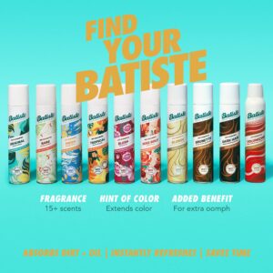 Batiste Dry Shampoo, Blonde, 6.35oz. Packaging May Vary