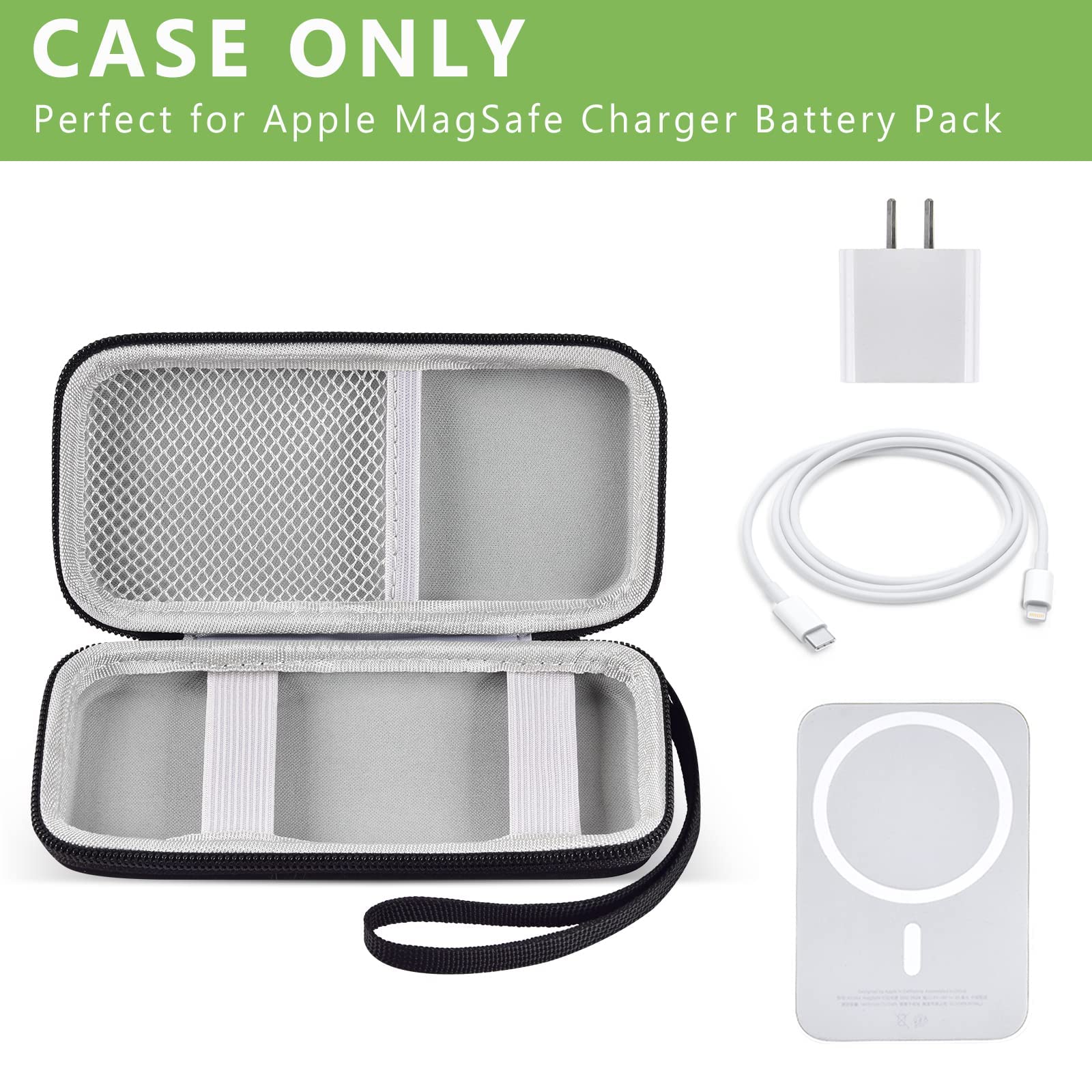 Heart Monitor Case + Case Compatible with Apple MagSafe Charger Battery Pack