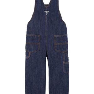 OshKosh B'Gosh Baby Boy's World's Best Overalls, Hickory, 12M