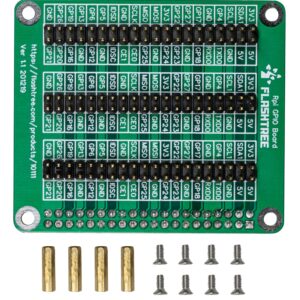 risingsaplings gpio io expansion extension module board for raspberry pi 3 2 pi model b+ 4 zero