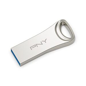 pny 512gb elite-x usb 3.2 flash drive - 220mb/s, durable premium metal housing, for storing, sharing, and protecting important content, ‎ p-fdi512eltx-ge, silver