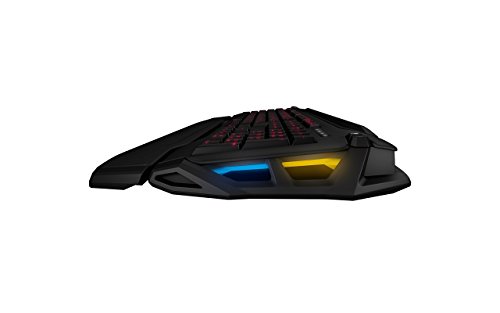 ROCCAT Skeltr - Smart Communication RGB Gaming Keyboard with Universal Device Docking Slot, Black (Renewed)