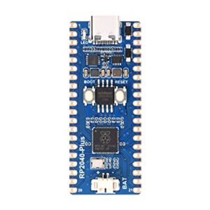 Waveshare RP2040-Plus, A Low-Cost, High-Performance Pico-Like MCU Board Based On Raspberry Pi Microcontroller RP2040 4MB