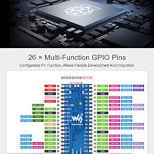 Waveshare RP2040-Plus, A Low-Cost, High-Performance Pico-Like MCU Board Based On Raspberry Pi Microcontroller RP2040 4MB