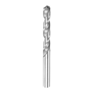 uxcell carbide twist drill bits 5mm, metric spiral flutes straight shank tungsten steel drilling tool for stainless steel alloy metal