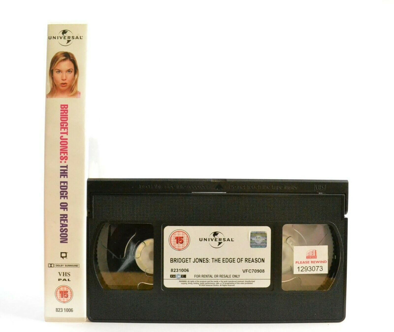 Bridget Jones: The Edge Of Reason - Large Box - Ex-Rental - R.Zellweger - VHS