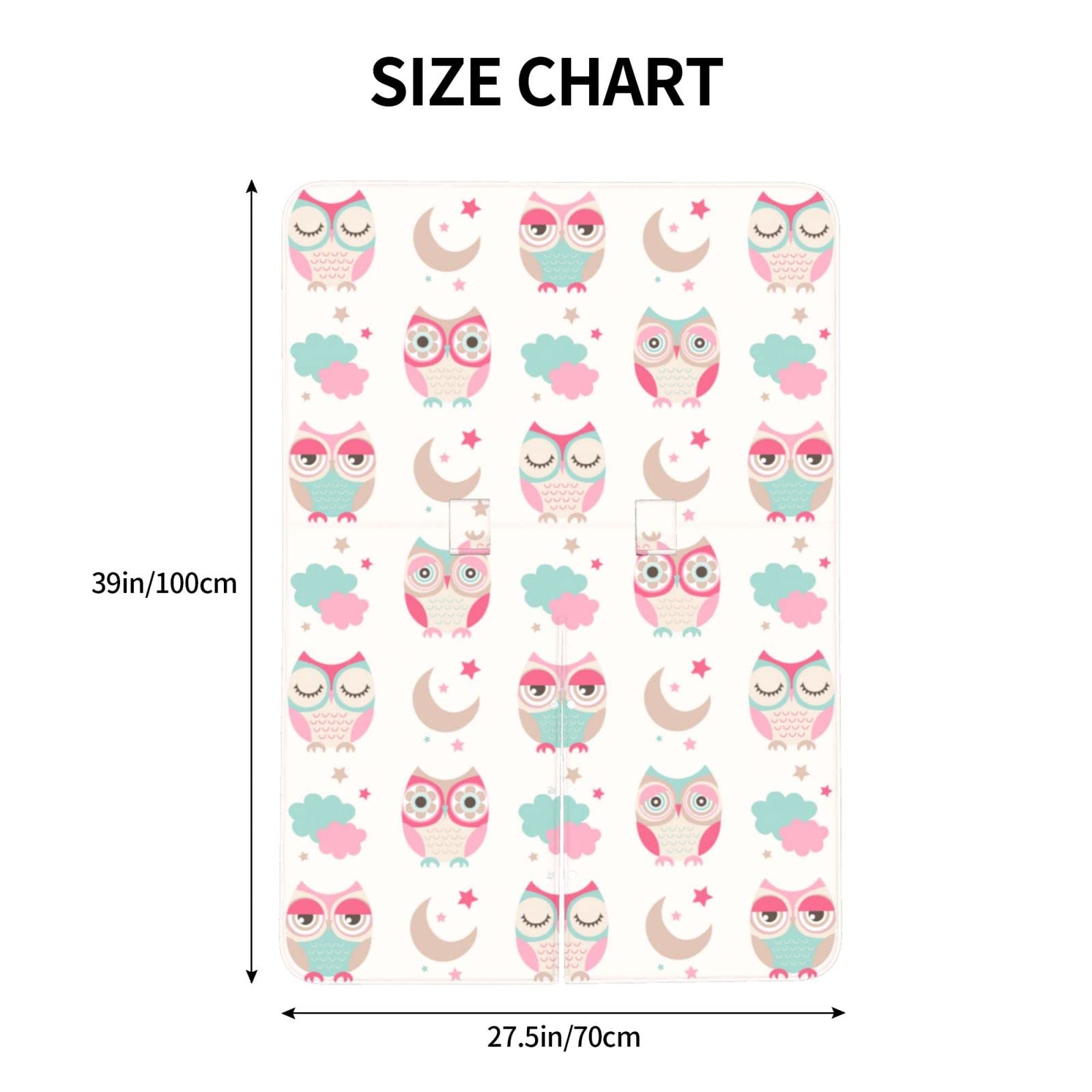 Rutiea Cartoon Owls Birds Pattern Car Seat Cover for Babies, Peekaboo Opening Minky Carseat Canopy Stroller Cover for Newborn, Mom Nursing Breastfeeding Covers, Blanket for Infant Toddler