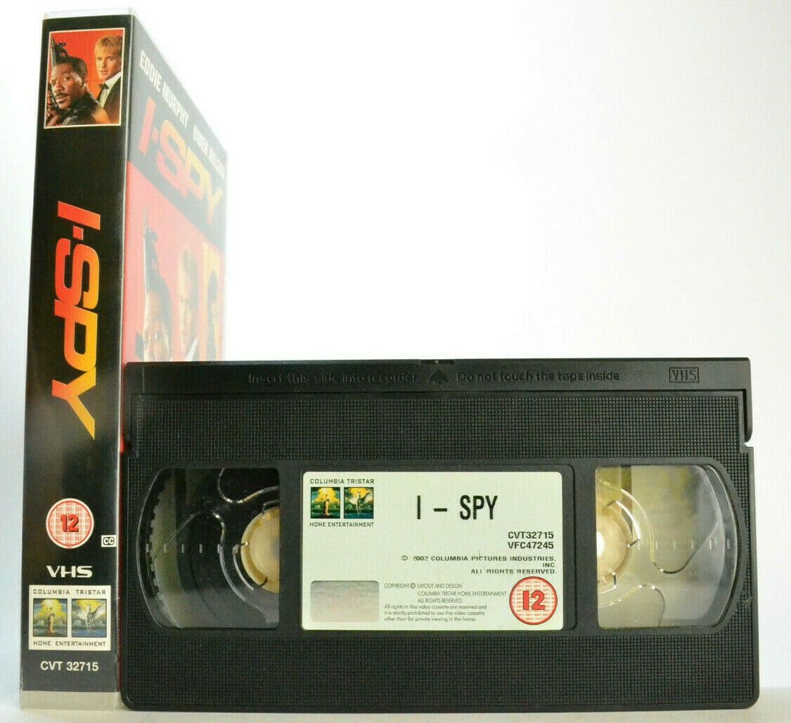 I SPY - Columbia Tristar - Action - Comedy - Eddie Murphy - Owen Wilson - VHS