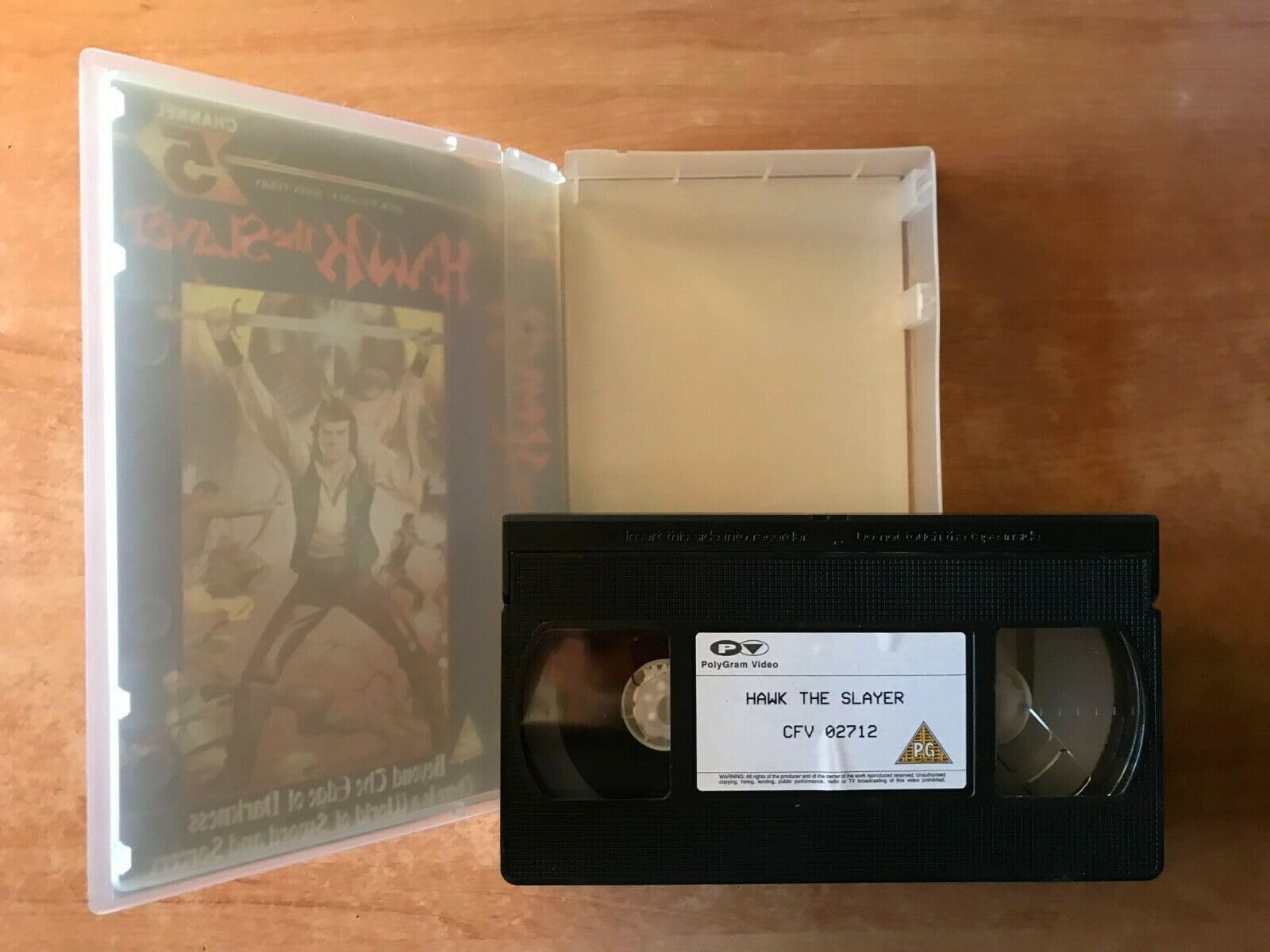 Hawk The Slayer (1980); [Channel 5] Action Fantasy - Jack Palance - Pal VHS