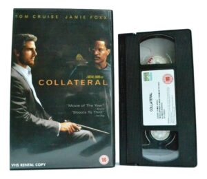 collateral: film by m.mann - neo-noir thriller - tom cruise/jaime foxx - pal vhs