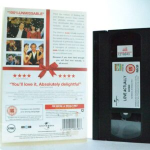 Large Box, Love Actually: (2004) Classic Love Movie - A.Rickman/C.Firth - VHS