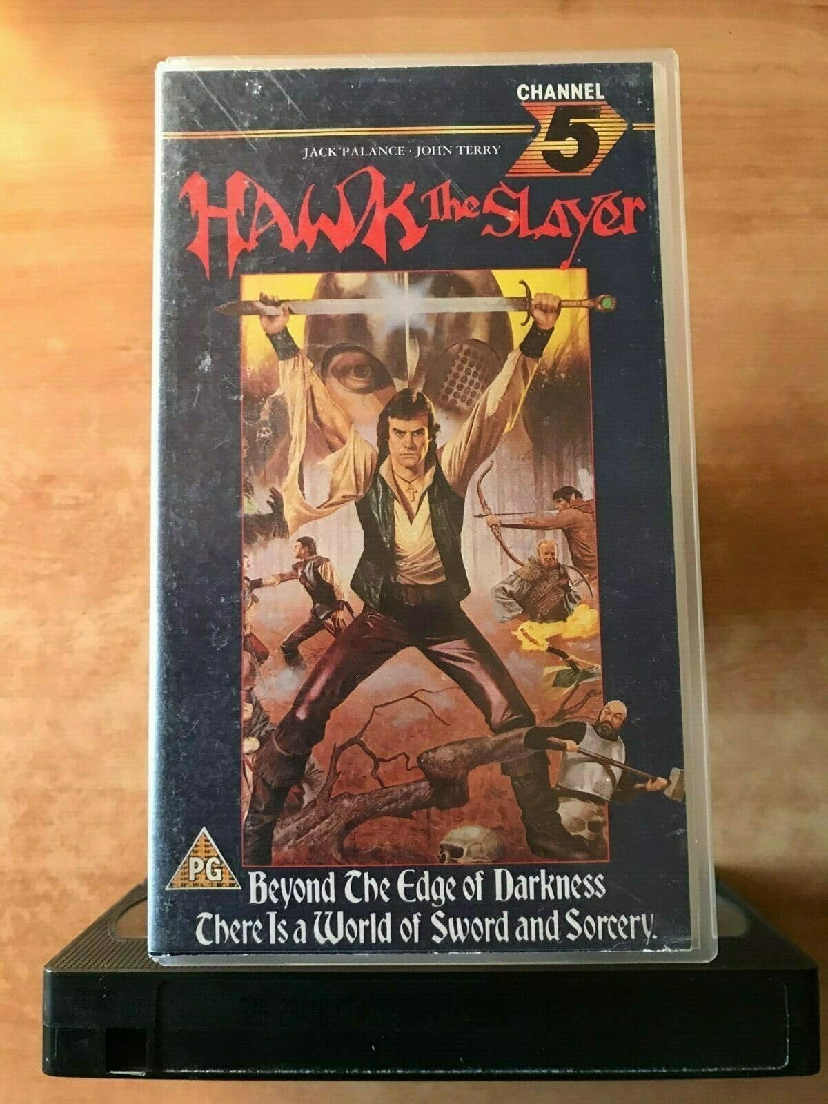 Hawk The Slayer (1980); [Channel 5] Action Fantasy - Jack Palance - Pal VHS