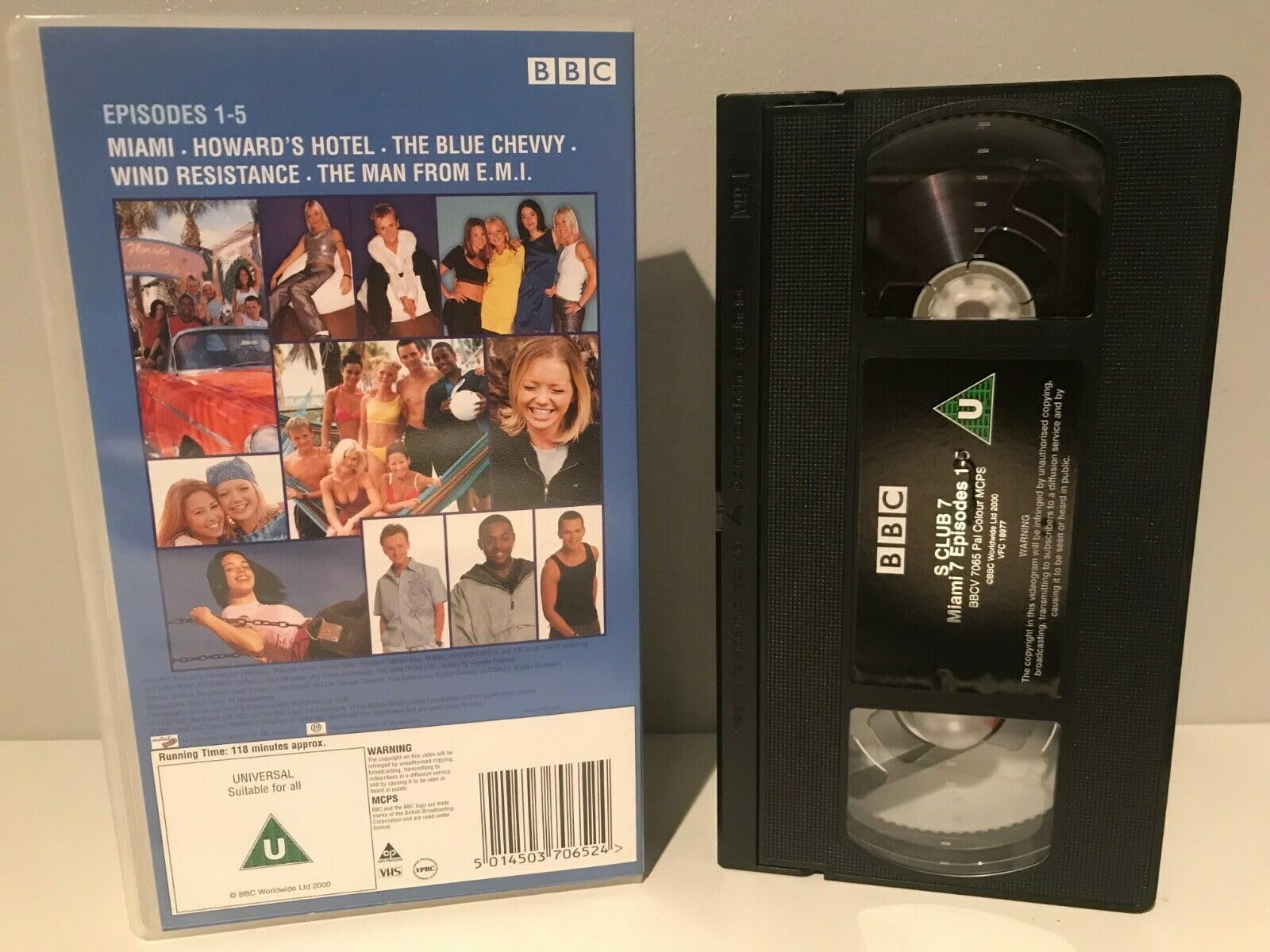 Miami 7 (1999): T.V. Series [S Club 7] 'Alien Hunter' - Music - Romance - VHS